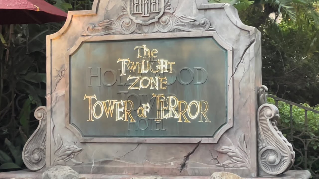 Tower of Terror POV + Queue | Disney’s Hollywood Studios - YouTube