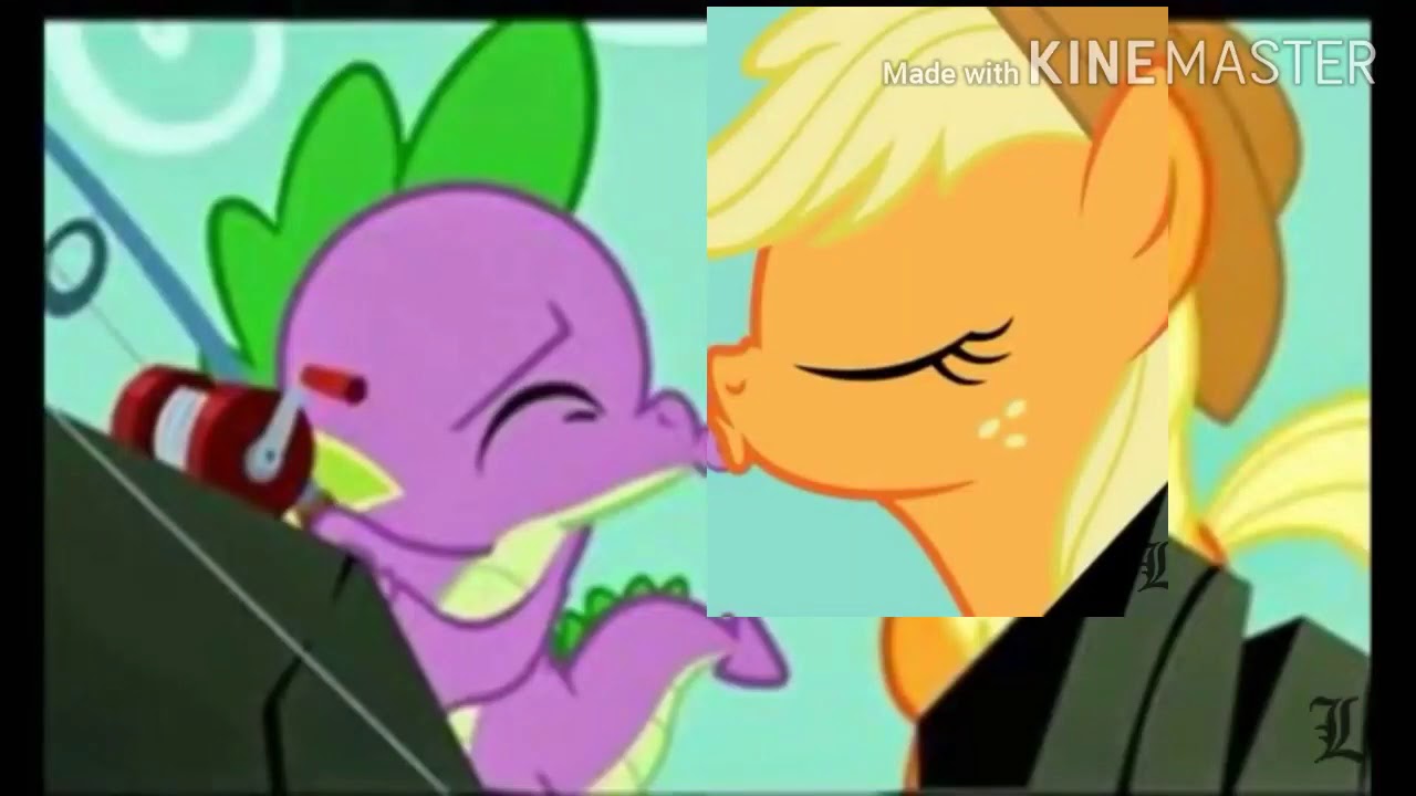 I saw Applejack and Spike kissing and I'm confused - YouTube