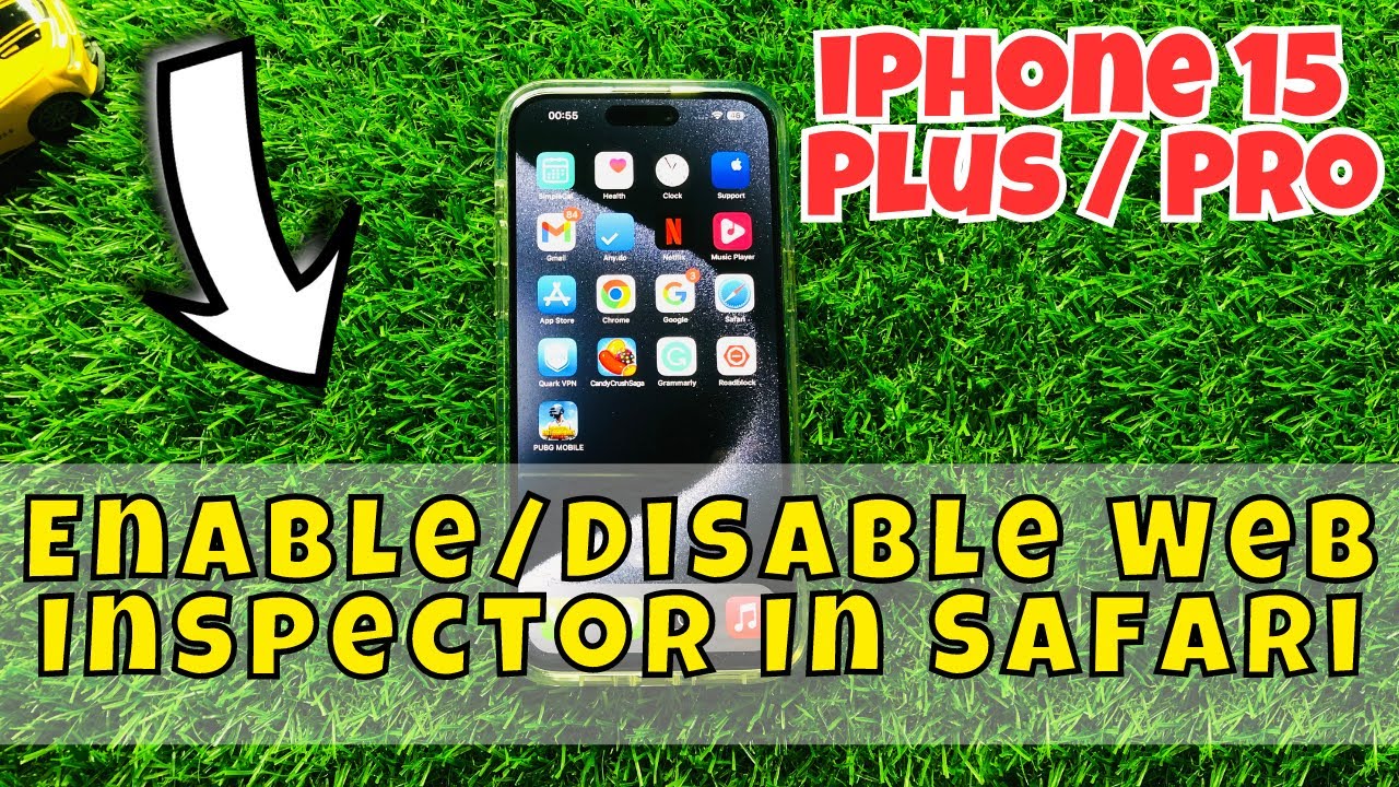 iPhone 15 / Plus / Pro Enable/Disable Web Inspector In Safari - YouTube