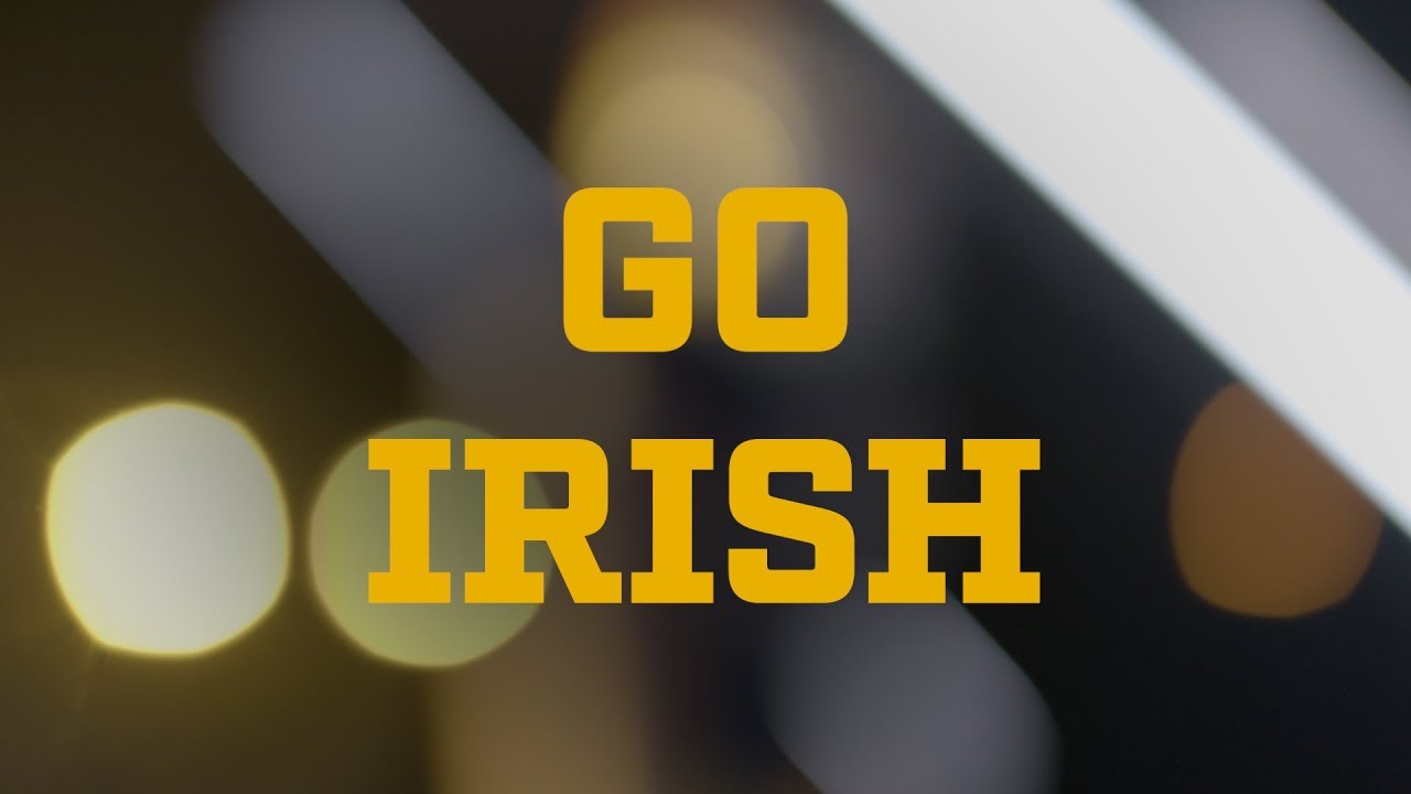 @NDFootball | Go Irish. Beat Wake. (2017) - YouTube