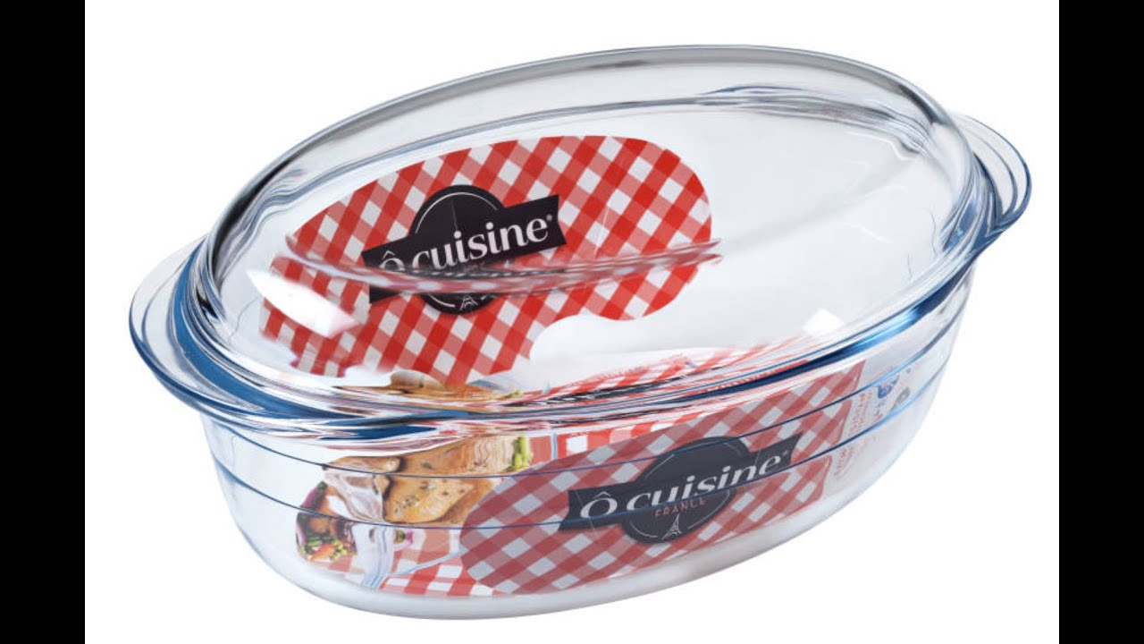 O’Cuisine Oval Casserole 33x20x13cm 4L - YouTube