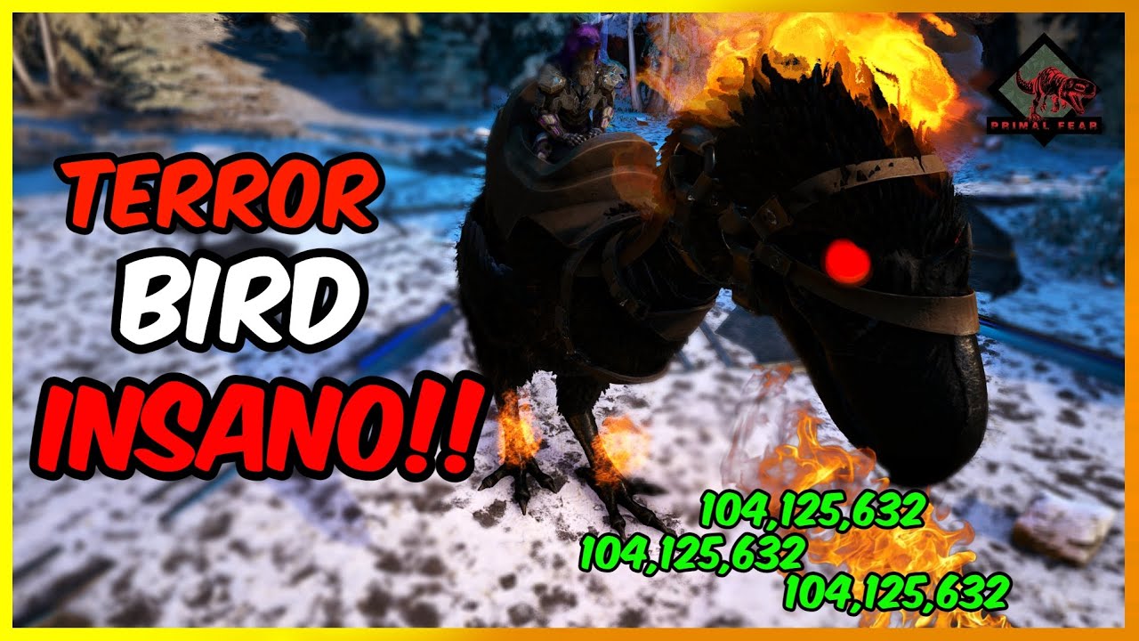 Ark Primal Fear #88 Domei Demonic Terror Bird MUITO FORTE - YouTube