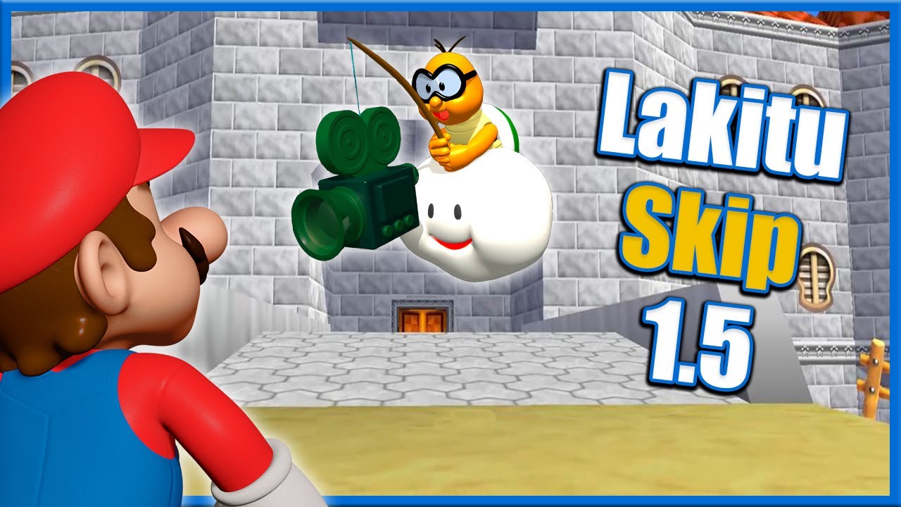 Como Hacer Lakitu Skip 1.5 Super Mario 64 Speedrun, 16 Estrellas - YouTube