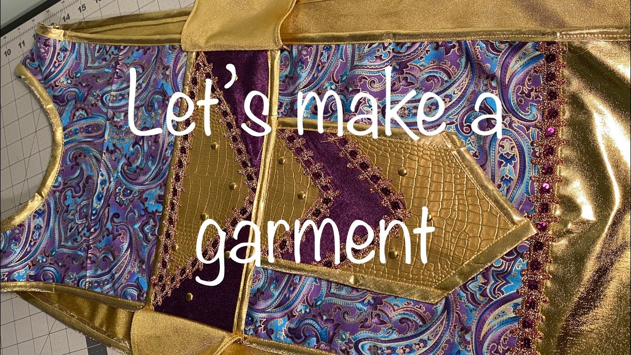 Making a garment with lining. - YouTube