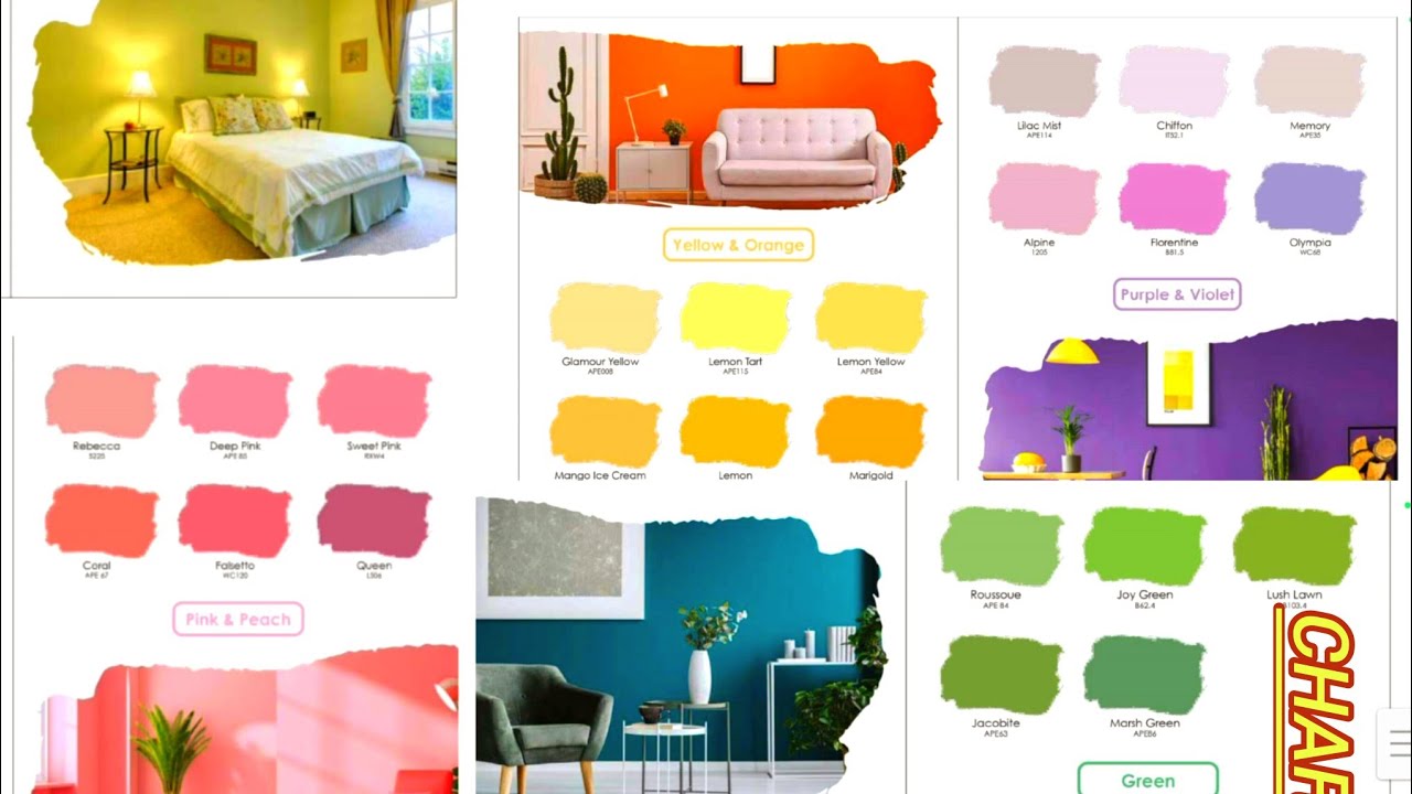 BERGER PAINT Plastic emulsion paint Catalogue, Choice with Colour ...