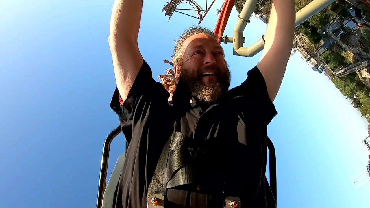 RailBlazer on ride reverse rider cam. Opening Day Media Event 06/14 ...