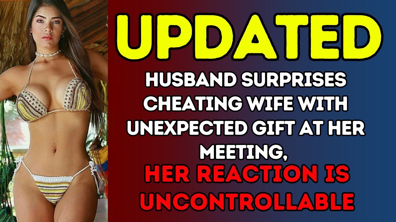 Husband Surprises Cheating Wife with Unexpected Gift at Her Meeting, Her Reaction is ...
