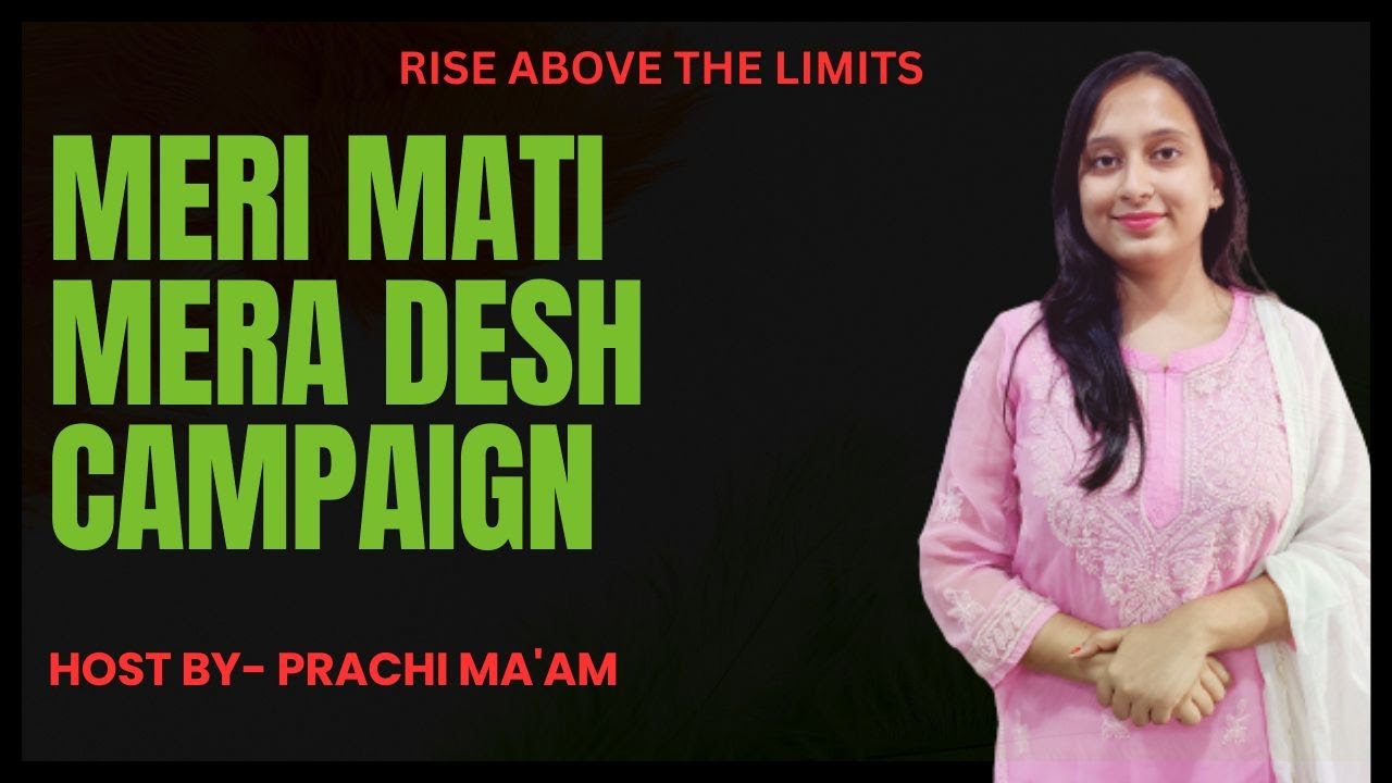 Meri Mati Mera Desh Campaign - YouTube