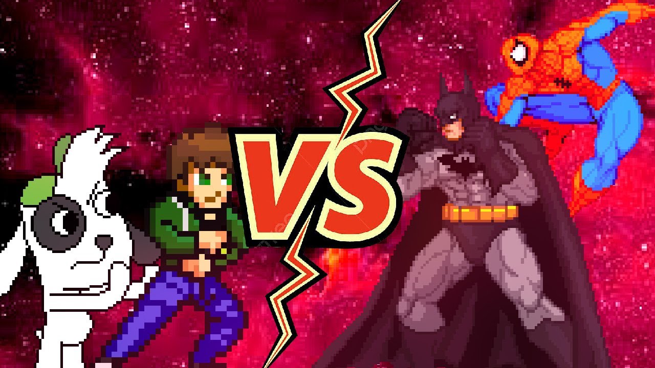 Team Ben 10 and Doki VS Team Batman and Spiderman | MUGEN FLAME Battle ...