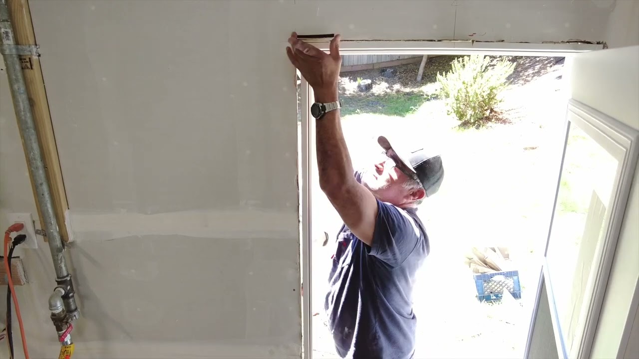 How to Install an exterior door - with Home Pride Construction - YouTube