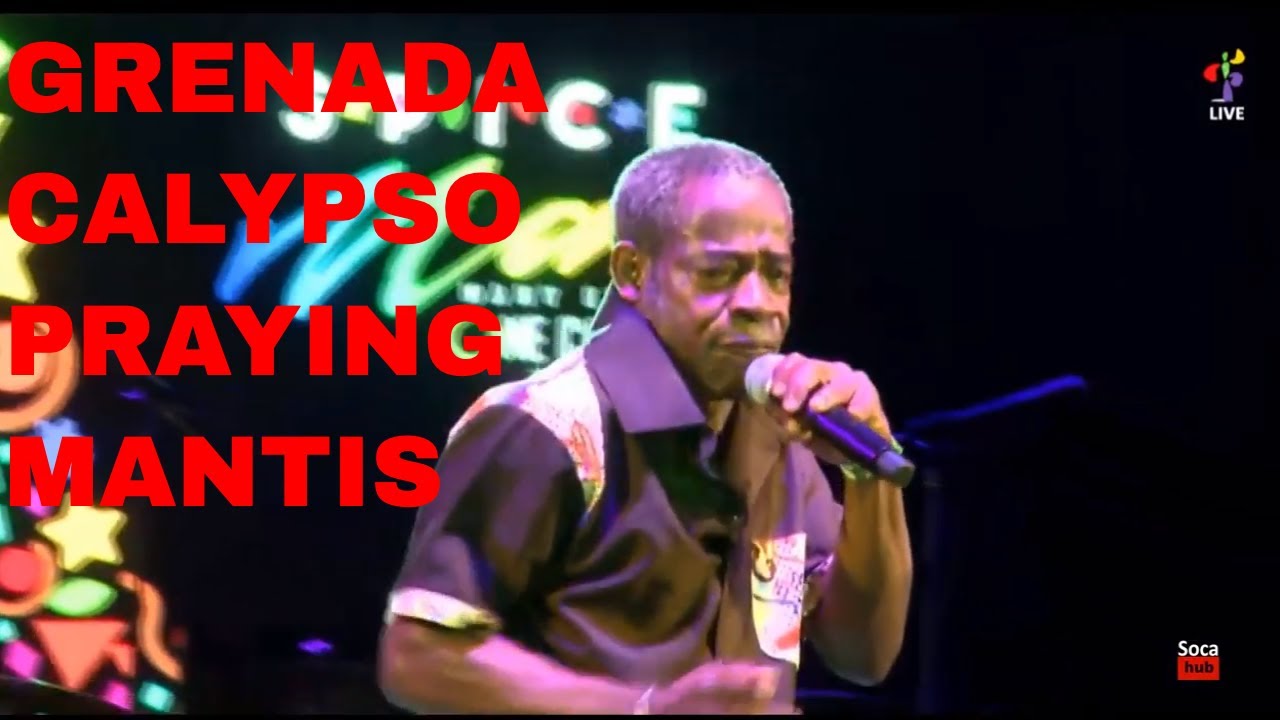 Tribute to Calypsonian Praying Mantis at Grenada Dimanche Gras show ...