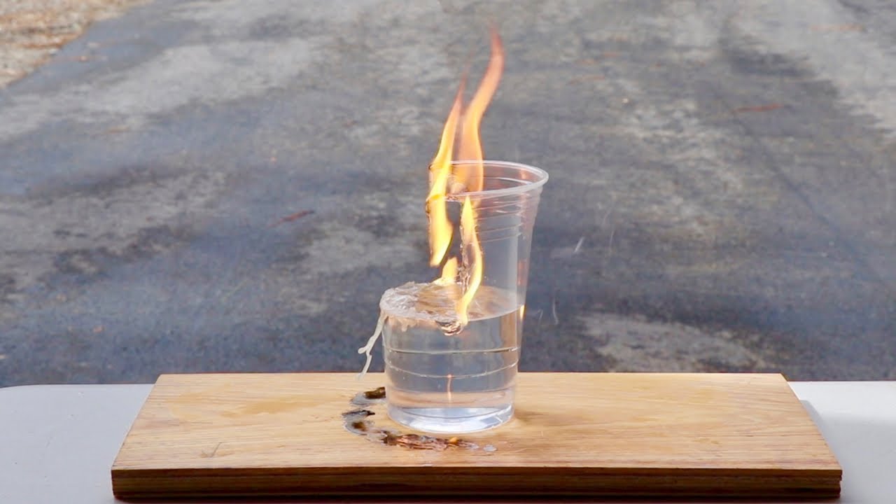 Plastic glass vs Flame Experiment Reaction in Pakistan |3k Facts - YouTube