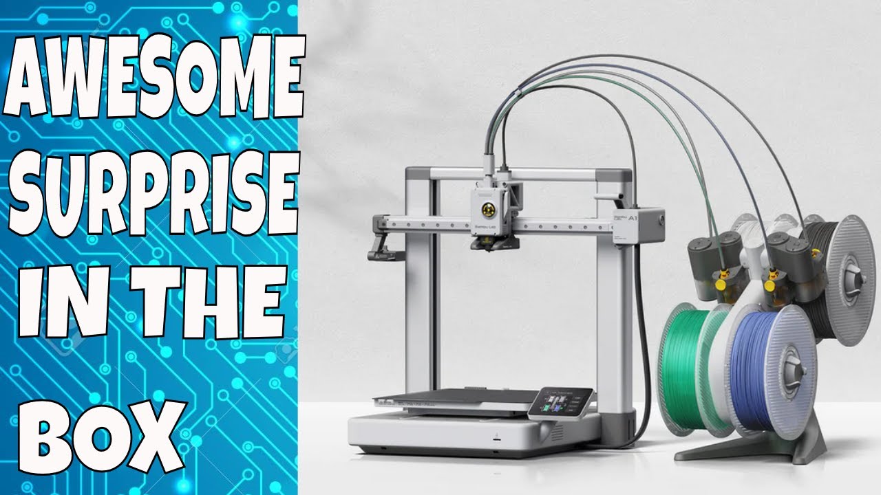 Bambu Lab A1 3D Printer - What's in the box? Unboxing + Unexpected ...