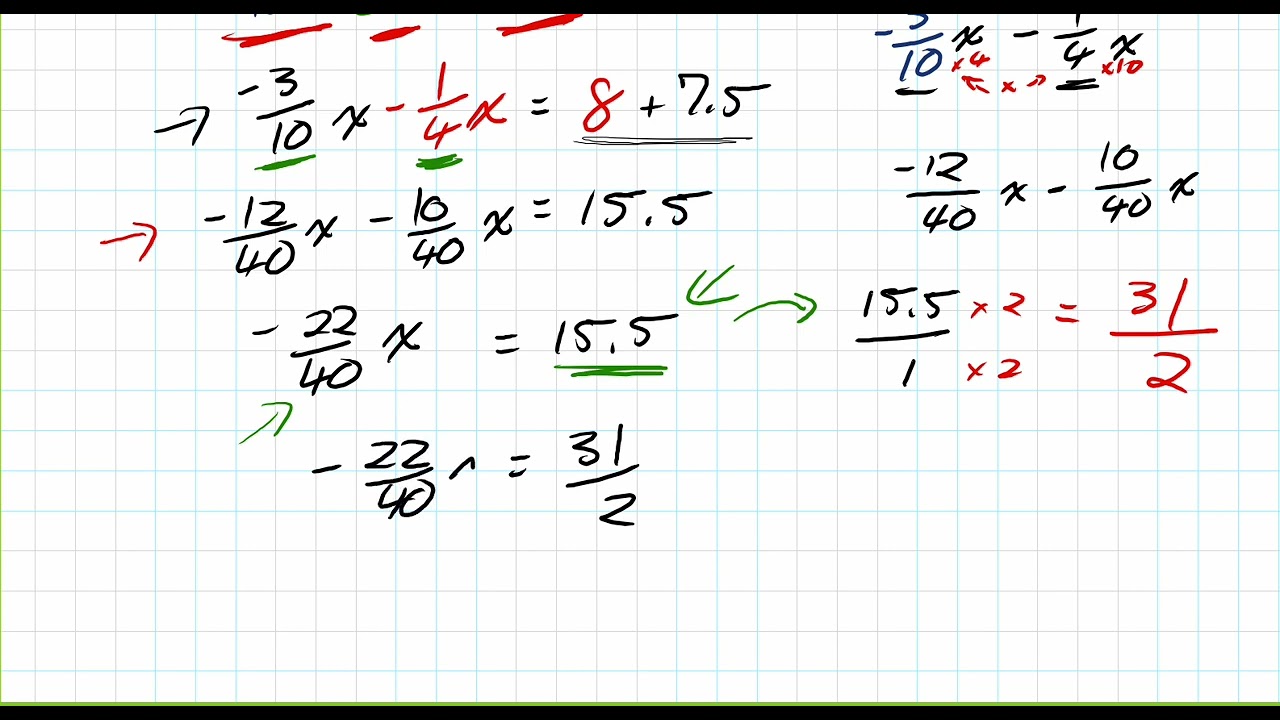 How To Learn Linear Substitution With Fractions Solving Linear Systems how-to-learn-linear-substitution-with-fractions-solving-linear-systems