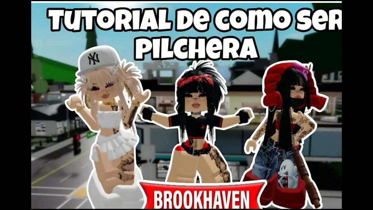 tutorial de como ser pilchera en brokhaven roblox - YouTube