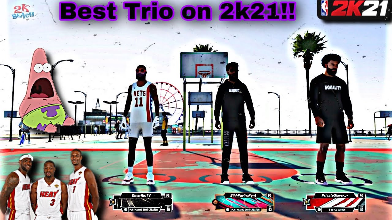 trying to become the greatest 3s team on 2k - YouTube