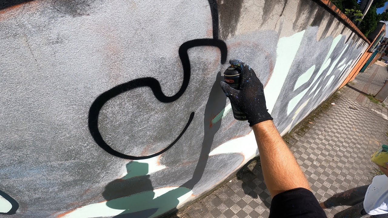 Graffiti Chrome Letters with Parte - YouTube