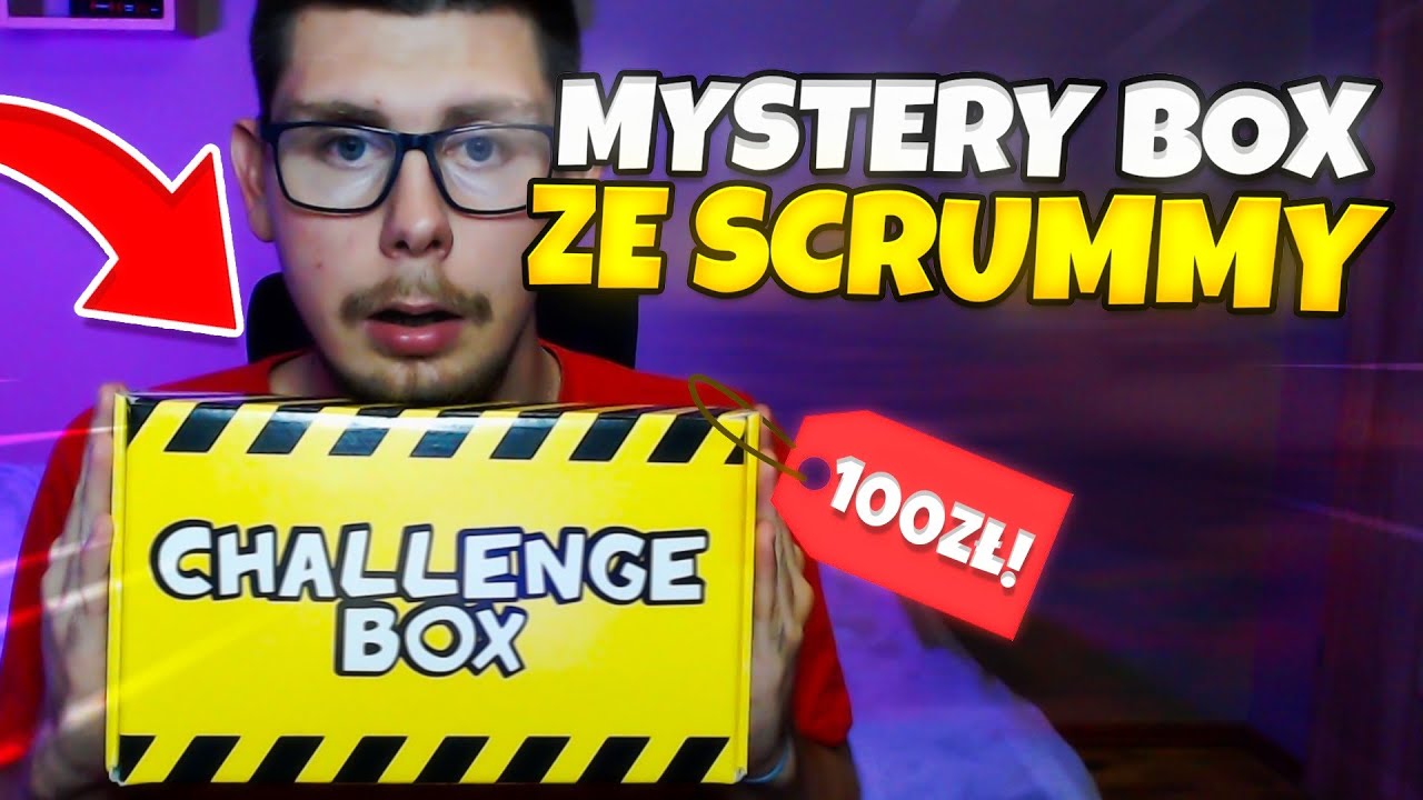 CHALLENGE MYSTERY BOX ZE SCRUMMY ZA 100 ZŁ! - YouTube