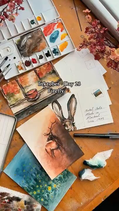 Inktober 2025 - Day 23 - Firefly 🔥🪰 - YouTube