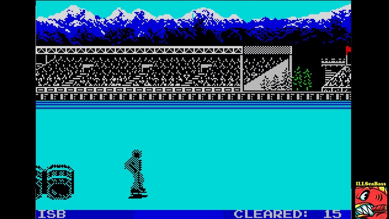 World Games [Barrel Jumping] [Barrels Cleared] ZX SPECTRUM - 15 Barrels ...
