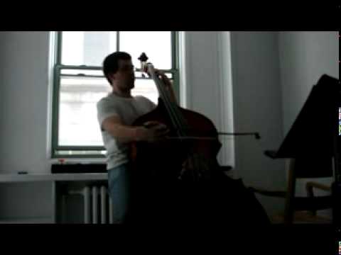 YOA Audition - Dylan Hunter, double bass - YouTube