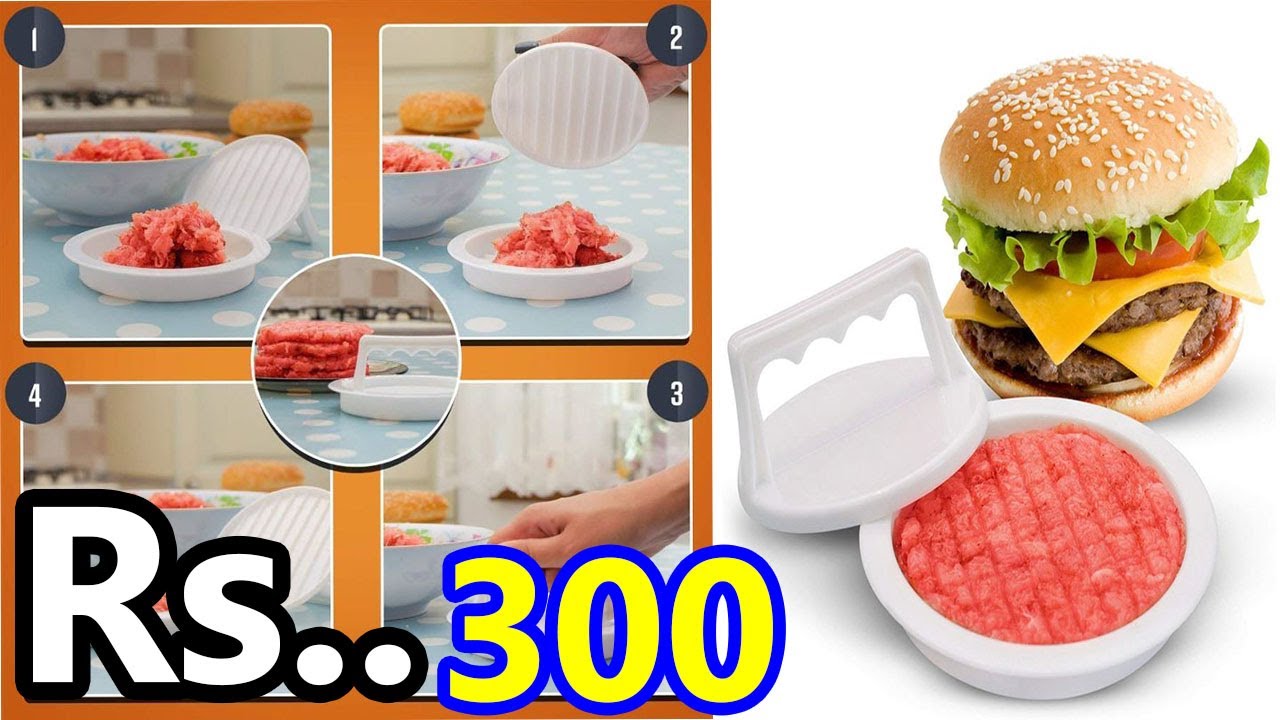 best burger presser ! patty presser ! Hamburger Press ! best burger ...