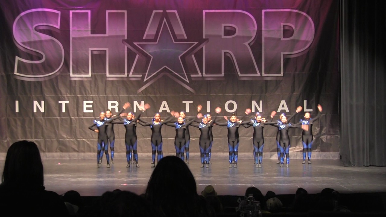 Oaks Middle School Large Drill Team Sharp Las Vegas - YouTube