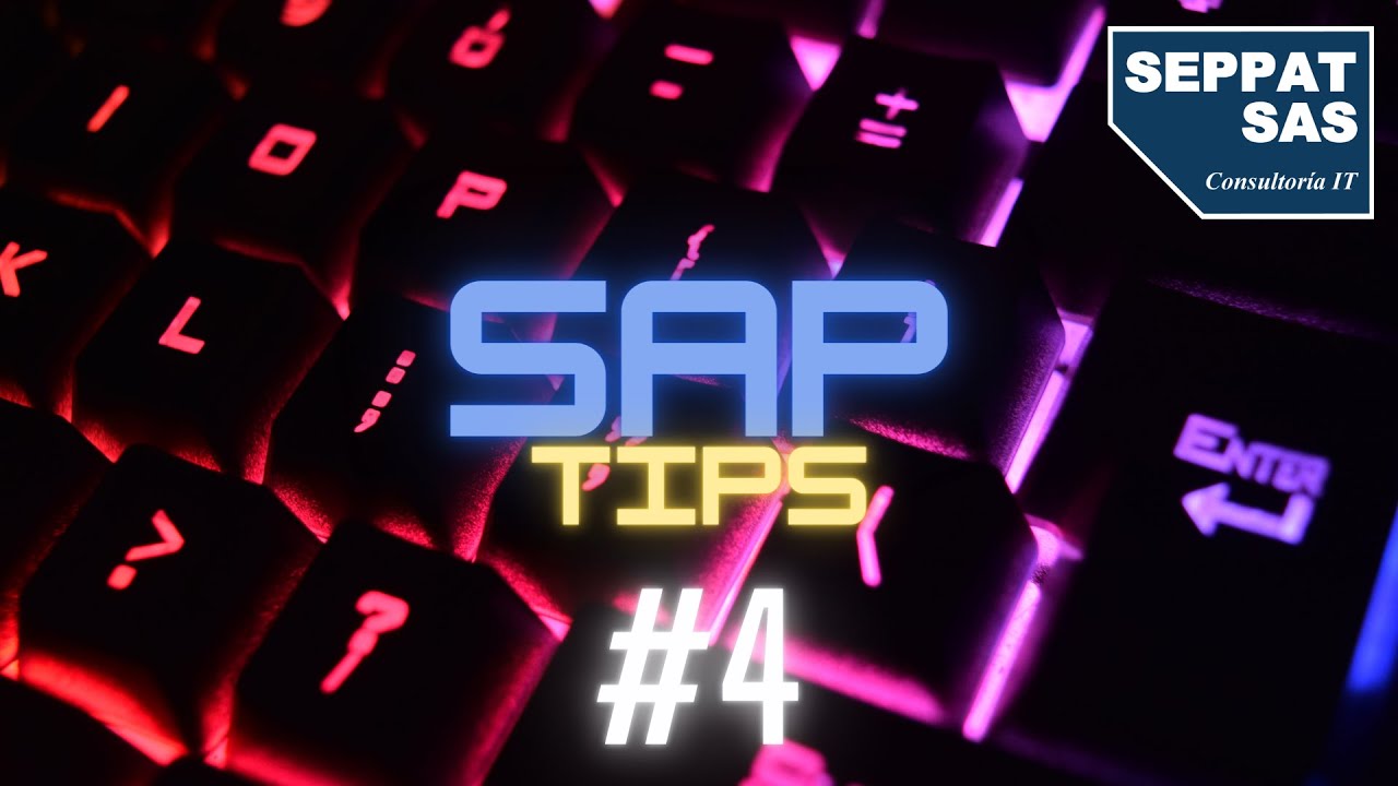 ¿Cómo visualizar el código de una transacción en el menú SAP? - SEPPAT ...