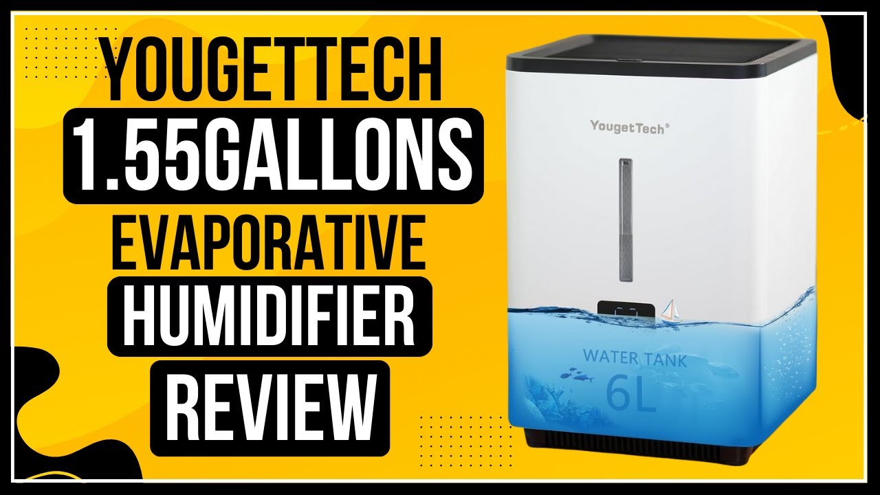 YougetTech Evaporative Humidifier Review - YouTube