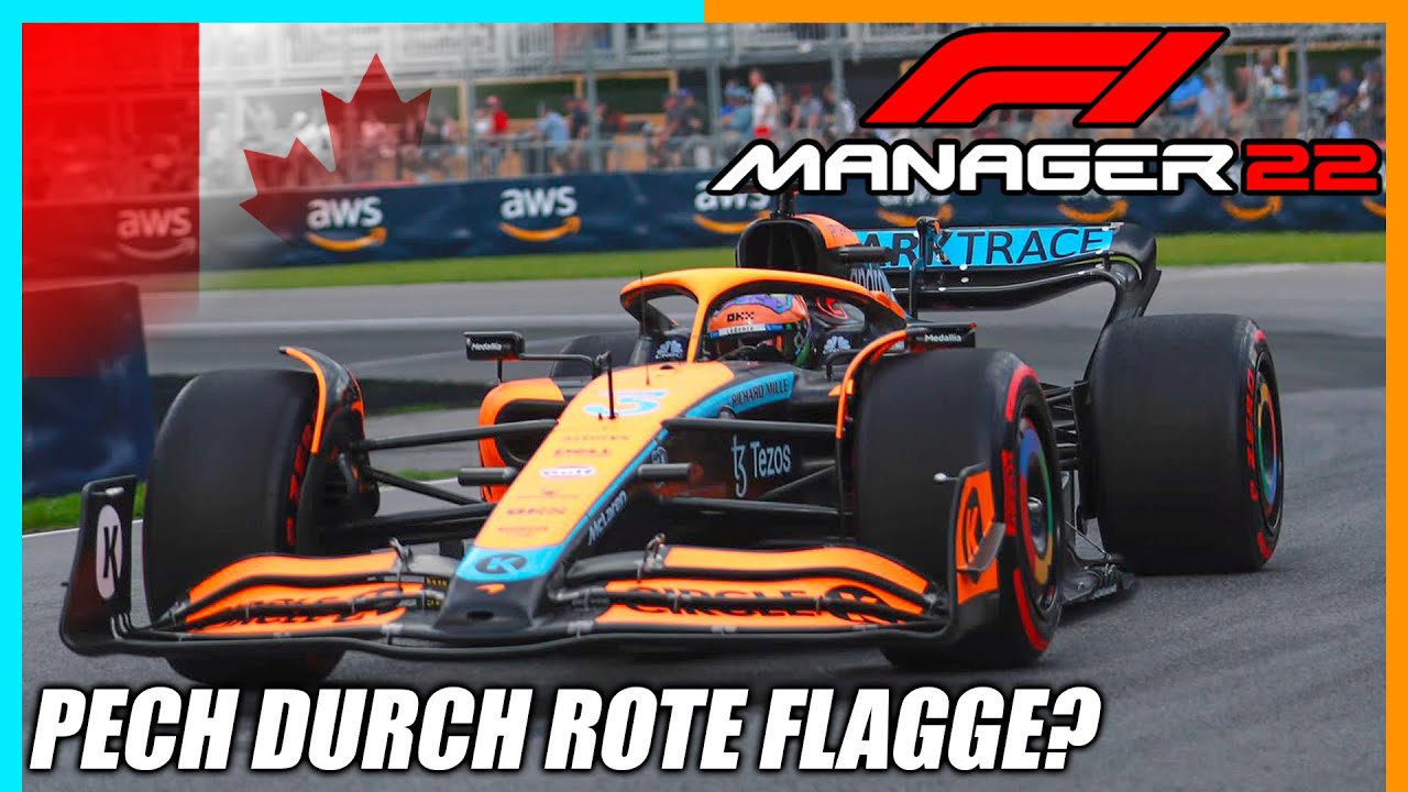 Pech durch rote Flagge? | F1 22 Manager Karriere #66 - YouTube