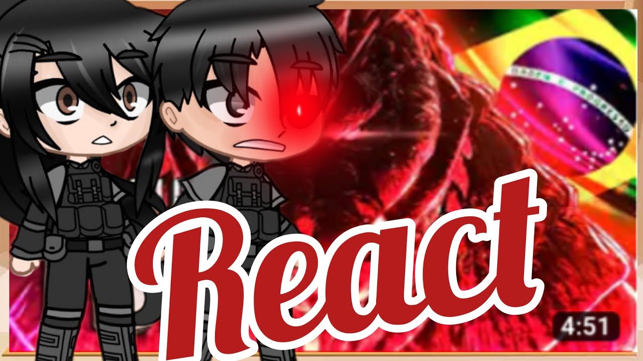 Kaiju N.8 React (reagindo) Rap do GODZILLA (Ponto Singular)-ELES ESTÃO VINDO (GACHA) [Repostado ...