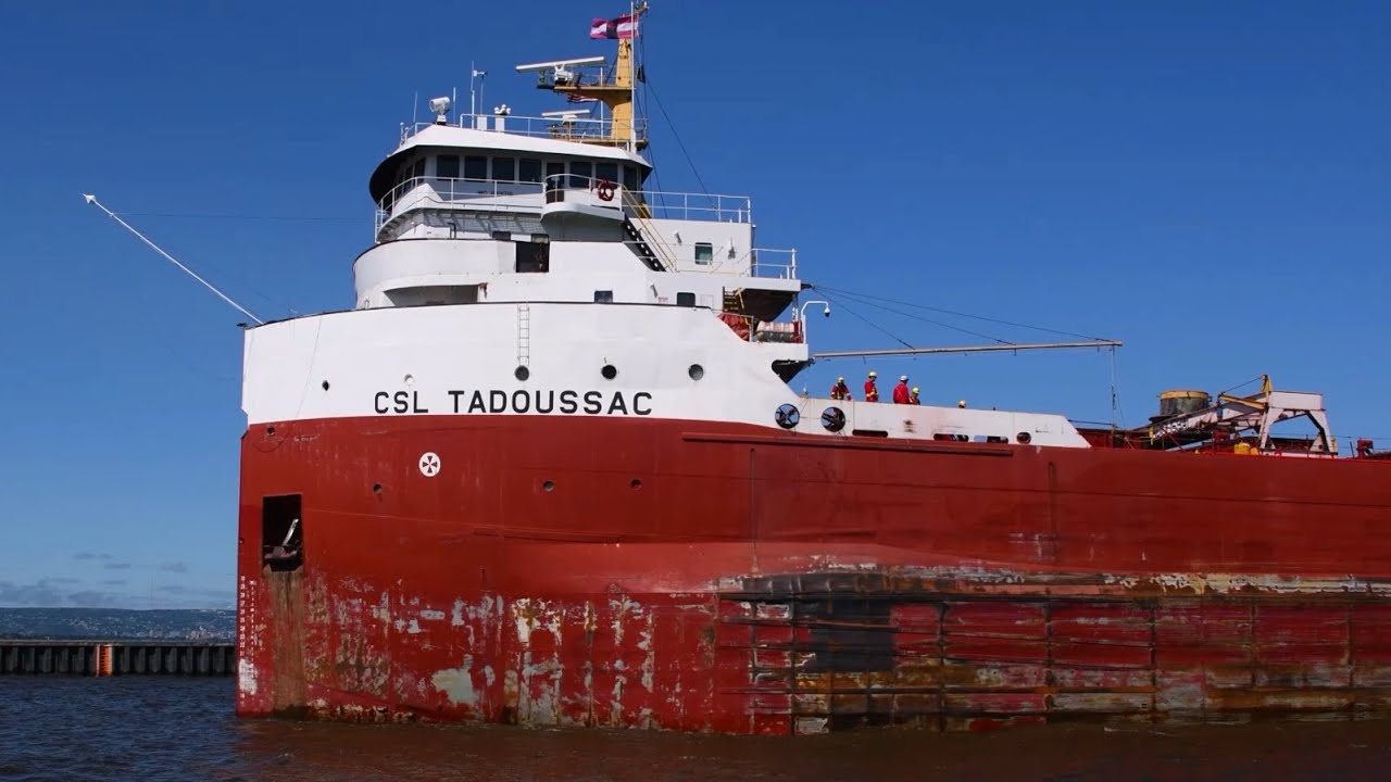 CSL Tadoussac - The Pregnant Guppy Returns - YouTube