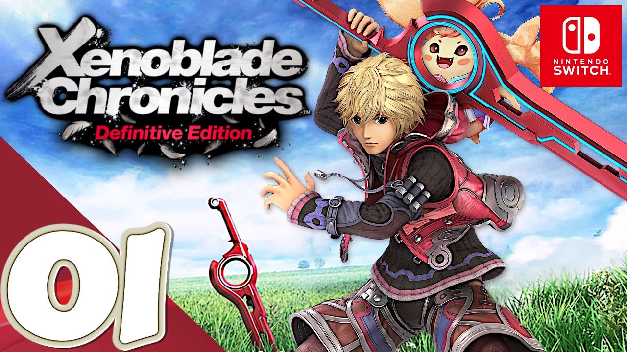 Xenoblade Chronicles DE [Switch] - Gameplay Walkthrough Part 1 Prologue ...