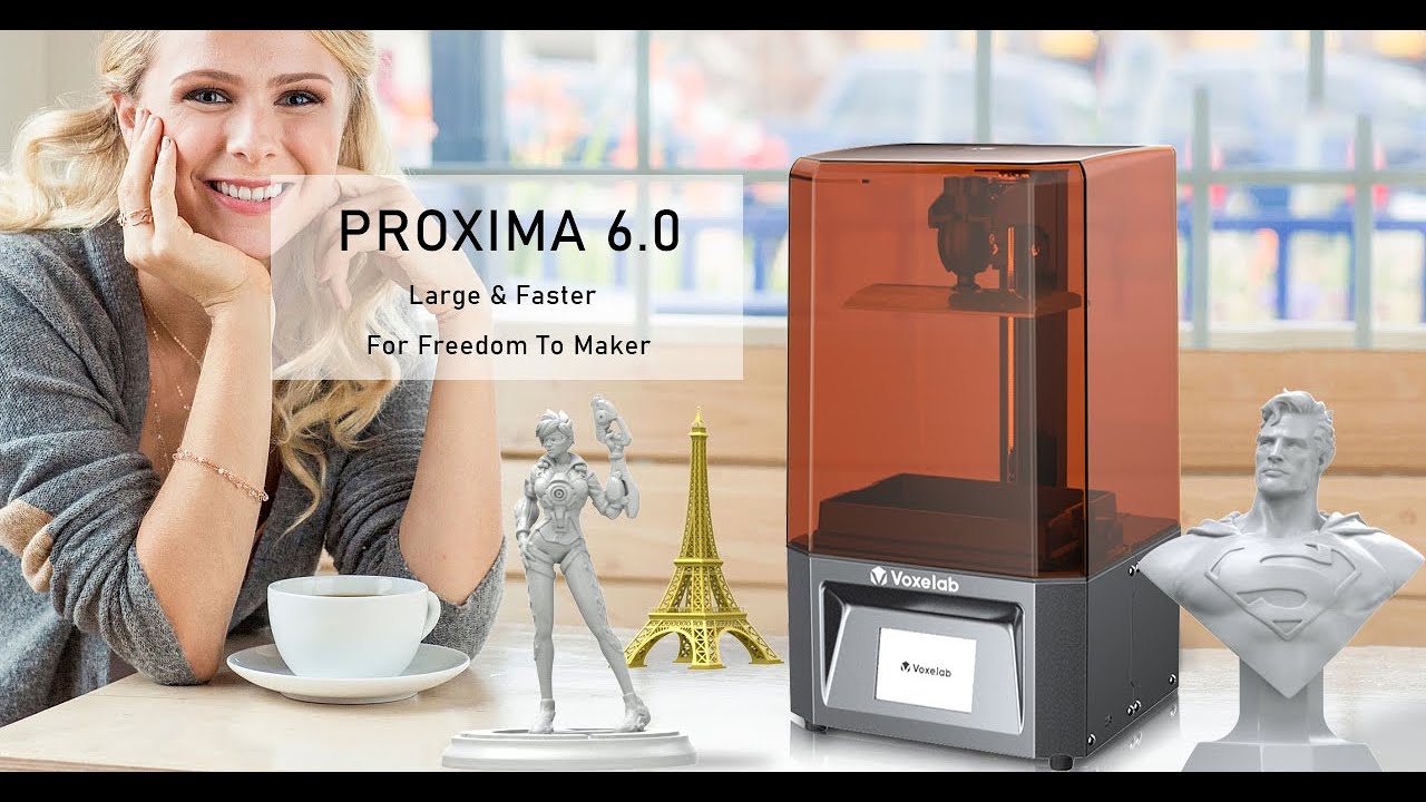 Voxelab Proxima 6.0 Mono LCD 3D Printer - YouTube