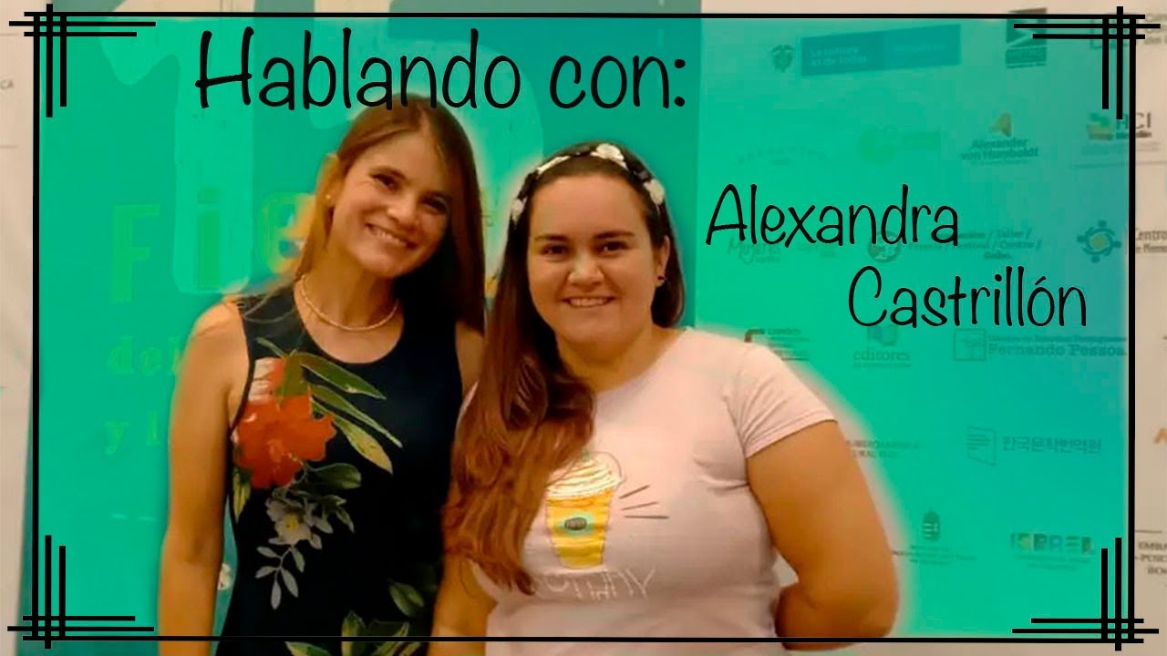 Hablando con: Alexandra Castrillón / Portologos 📖 / Booktuber ...