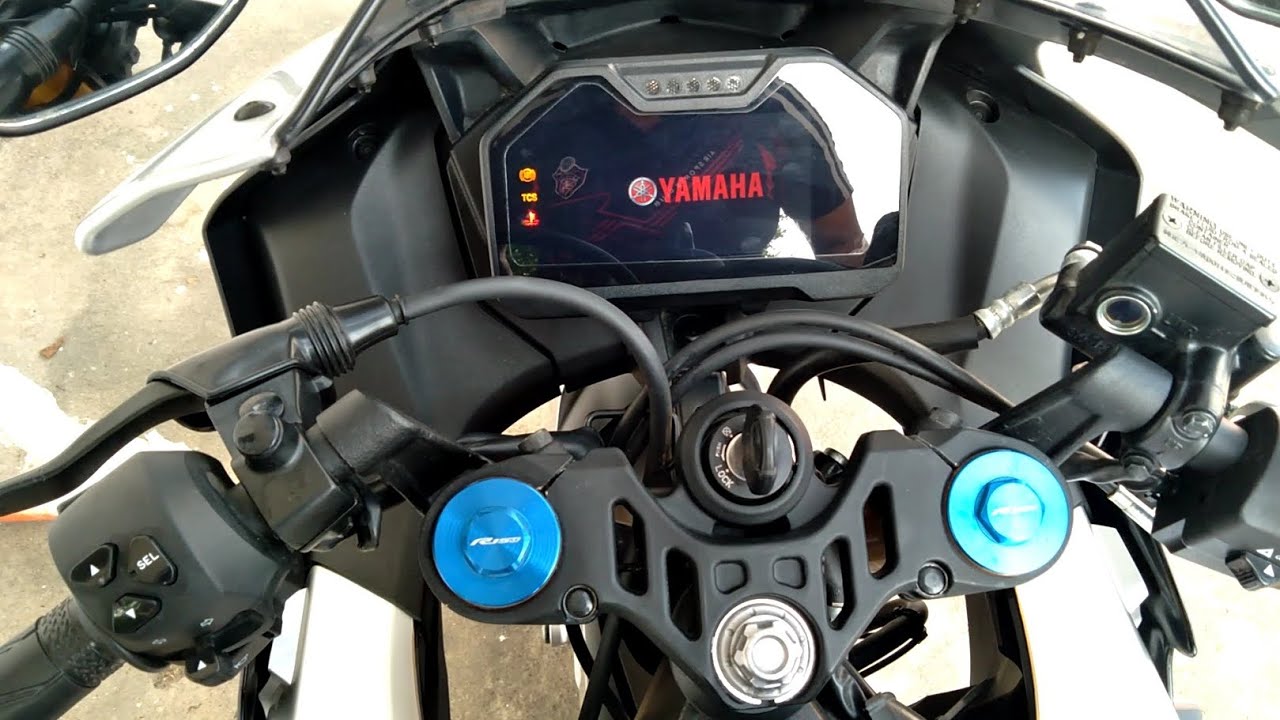 YAMAHA R15M V4 TFT COLOUR DISPLAY FULL OPTION EXPLAINED REVIEW IN TAMIL ...