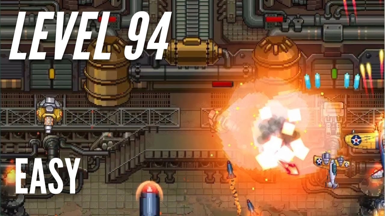 1945 Air Force Game BOSS Level 94 (EASY) | Emergency Repair 🚑 ...