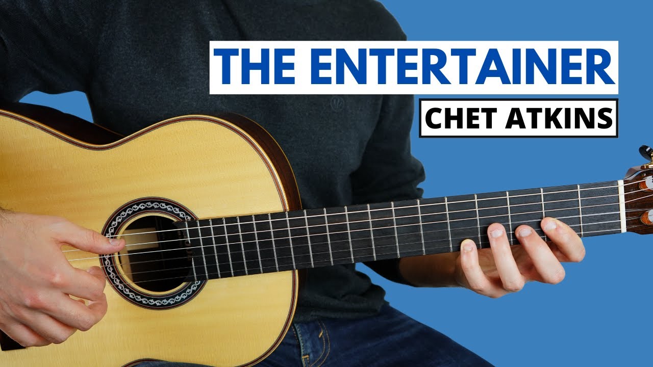 The Entertainer (Chet Atkins) - Guitar Lesson - YouTube