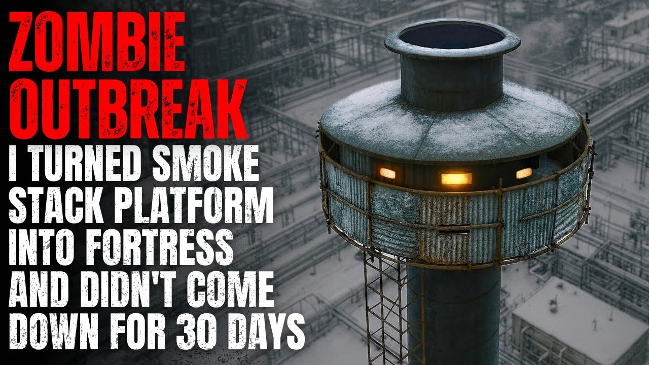 ZOMBIE OUTBREAK: I Turned a Smokestack Platform into a Fortress and ...