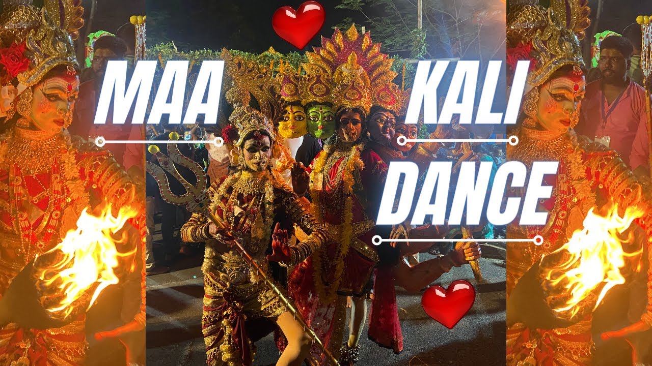 Sri Muthyalamma Mata Puja Kali Maa Dance South Side Kharagpur - YouTube