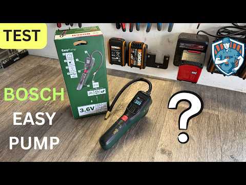 BOSCH EasyPump Test 🚲 Die beste Akku-Luftpumpe für Fahrrad & Auto? | Fazit 2026