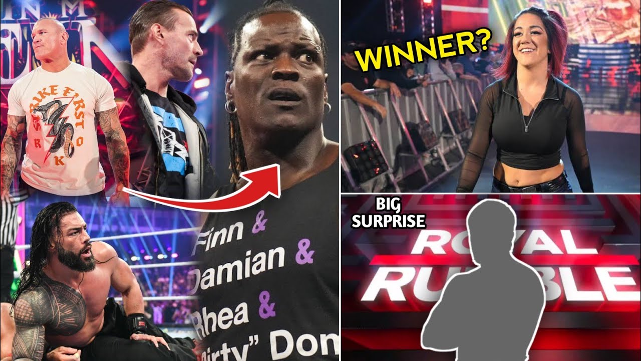 R Truth Beat Roman Randy & Punk? 😧 Big Surprise At Royal Rumble! Bayley ...