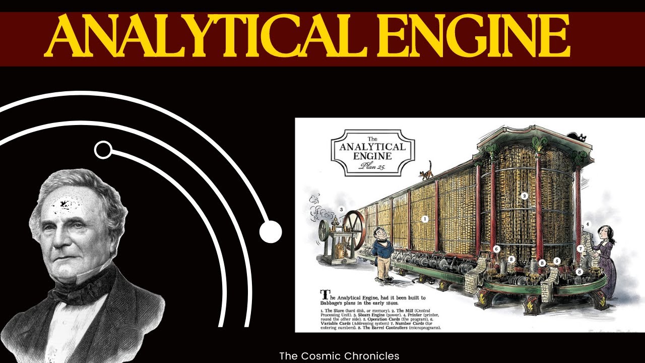 Charles Babbage's Analytical Engine| The First Computer #charlesbabbage ...