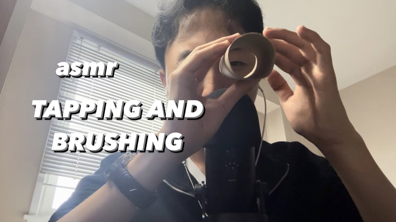 ASMR random & fast triggers | tapping, brushing, whispering, chill ...