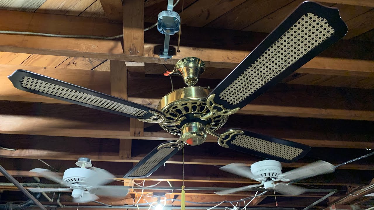 Moss Heirloom Ceiling Fan - YouTube