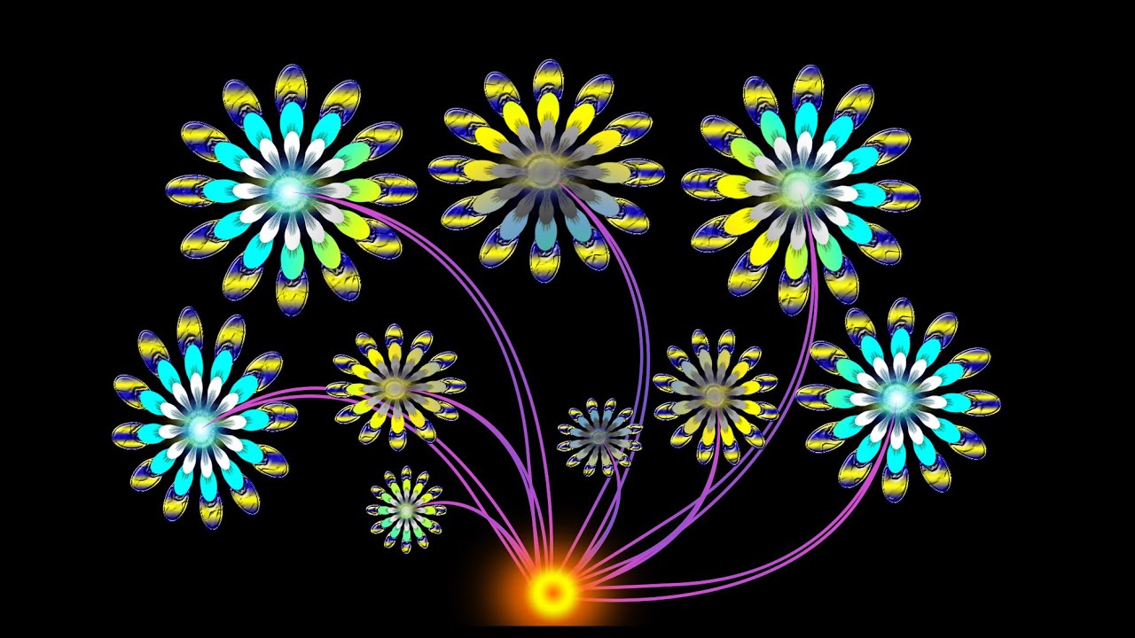 How do you make a flower Ellipse Tool in Photoshop? Advance Flower ...