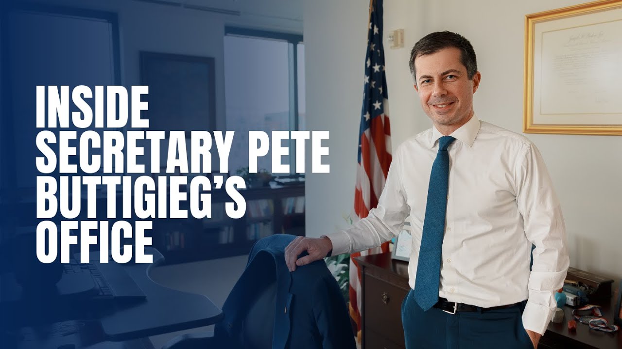 Inside Secretary Pete Buttigieg’s Office at the U.S. Department of ...