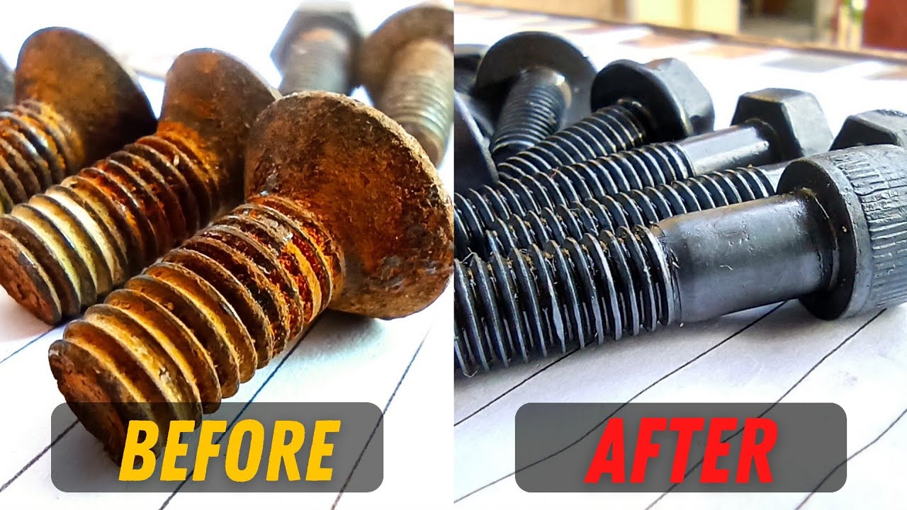 Pano mag restore ng mga bolts - YouTube