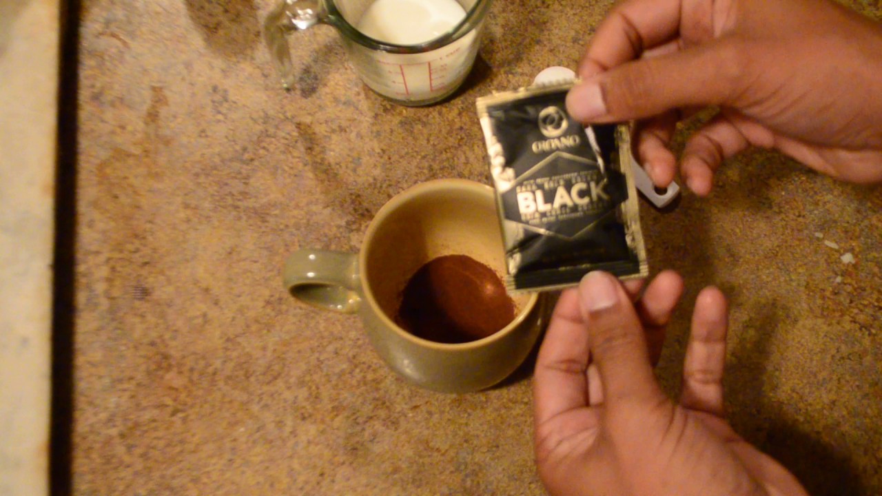 Organo Gold: Black Coffee Mixture - YouTube