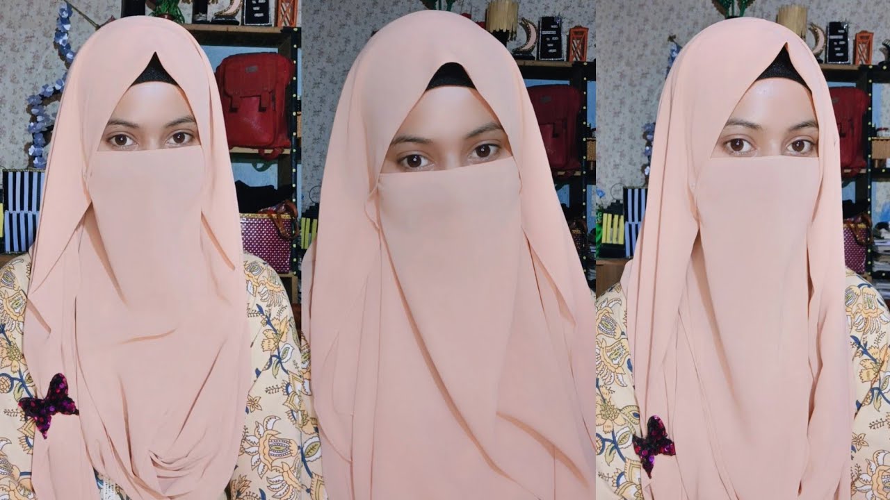 EASY HIJAB TUTORIAL WITH @Stylewithkhushbu31 #hijab #hijabtutorial # ...